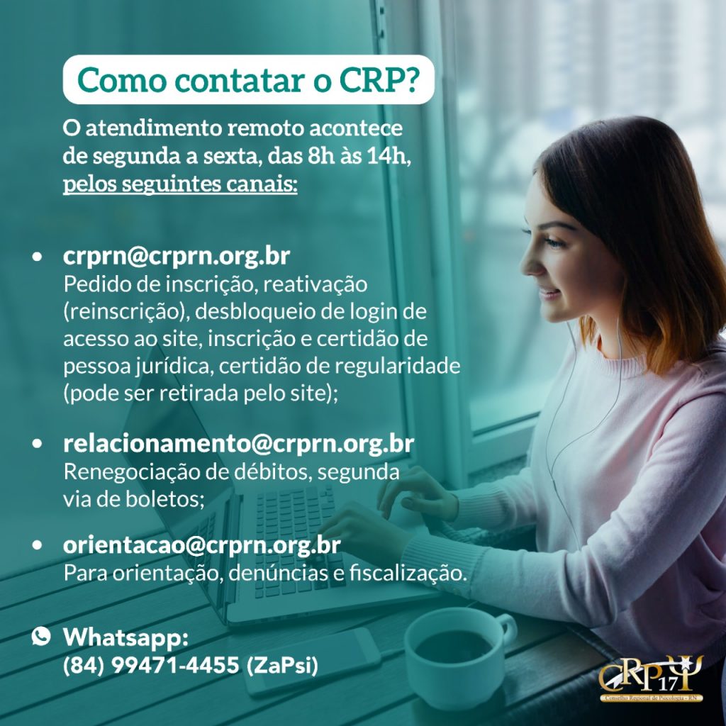 CRP-RN | Conselho Regional de Psicologia do Rio Grande do Norte – 17ª ...